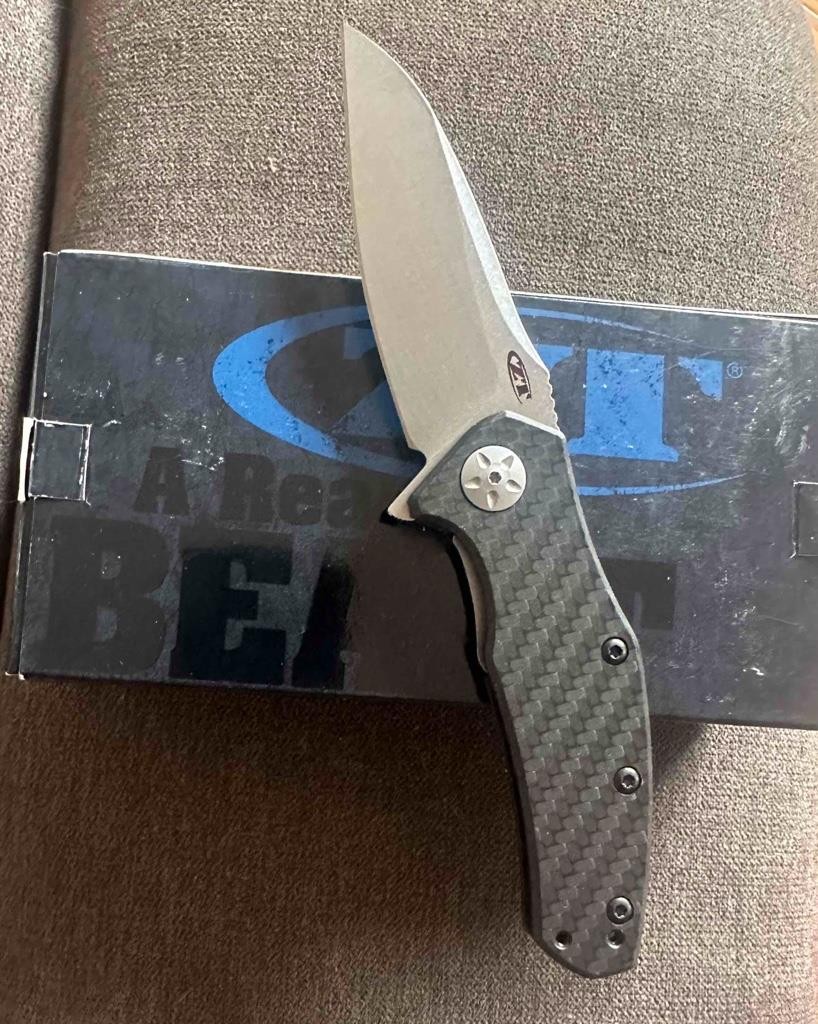 ZT ZERO TOLERANCE 0770 CF UNUSED IN BOX | eBay