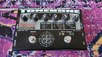 Radial Bassbone 2-channel Bass Guitar Preamp and DI Pedal | eBay