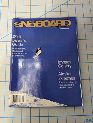 VTG Snoboard Magazine - September 1995 with 1996 Buyer's Guide | eBay