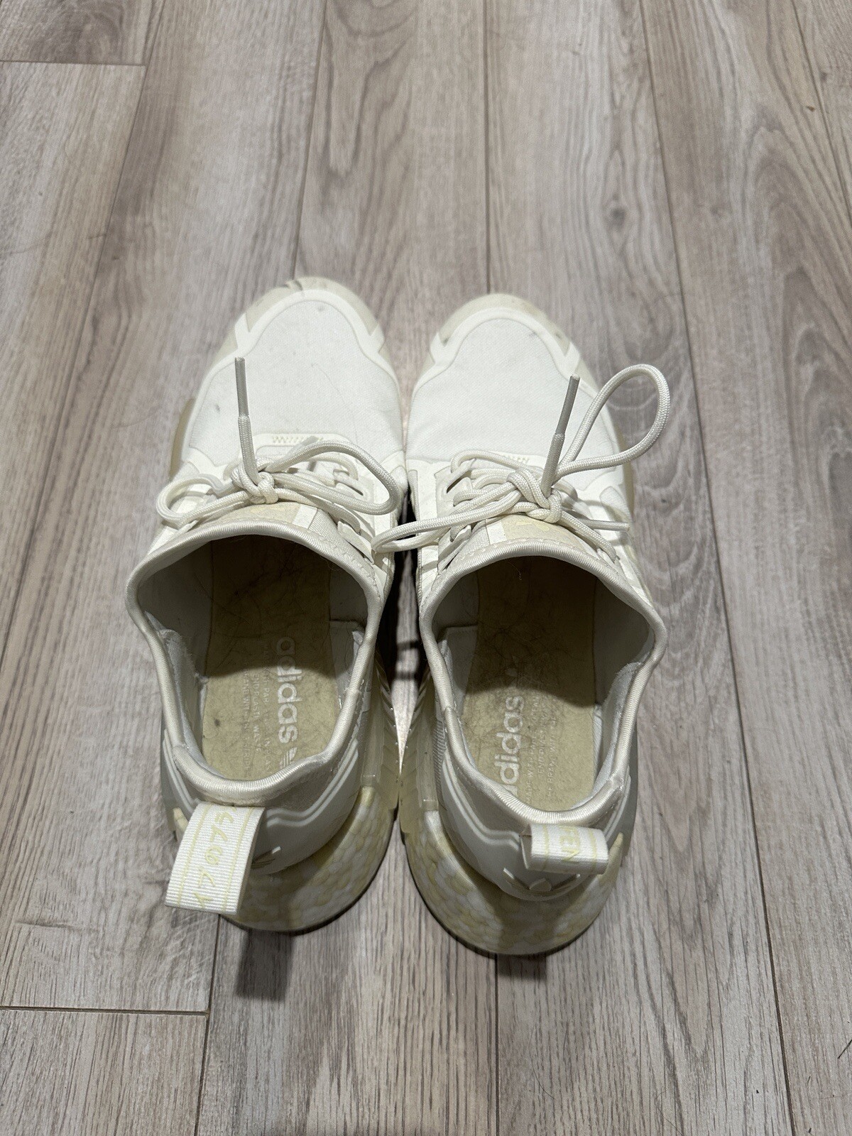 Size 10.5 - adidas NMD R1 Off White Sand 2022 for sale online | eBay