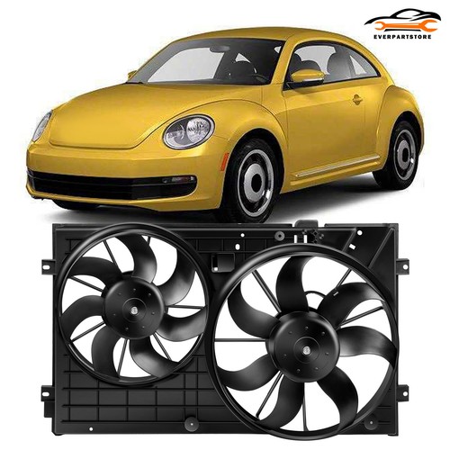 For 2006-2015 Volkswagen Jetta 2.0L Radiator Condenser Cooling Fan ...
