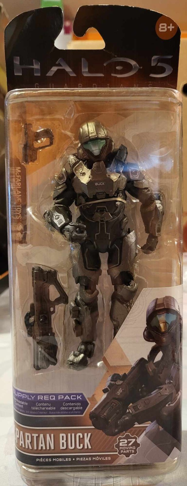MCFARLANE TOYS HALO 5 GUARDIANS SPARTAN BUCK ACTION FIGURE | eBay