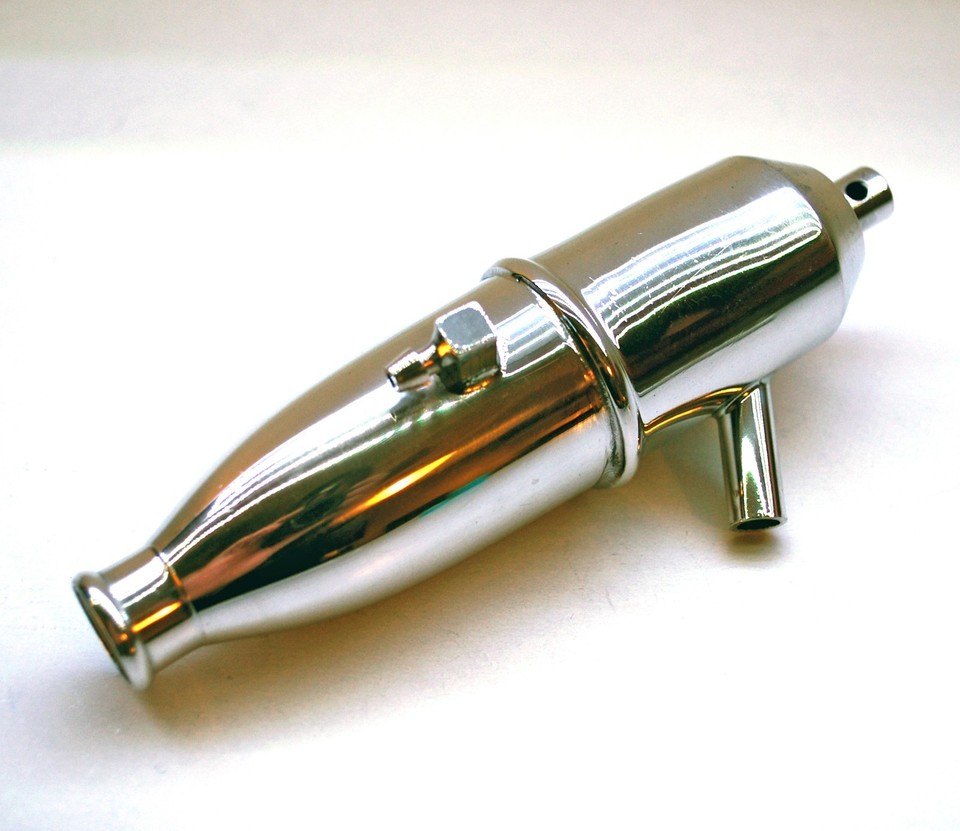 RC Exhaust Pipe Manifold For 1/10 Nitro Rc Car Engine Kyosho Fazer Pureten | eBay