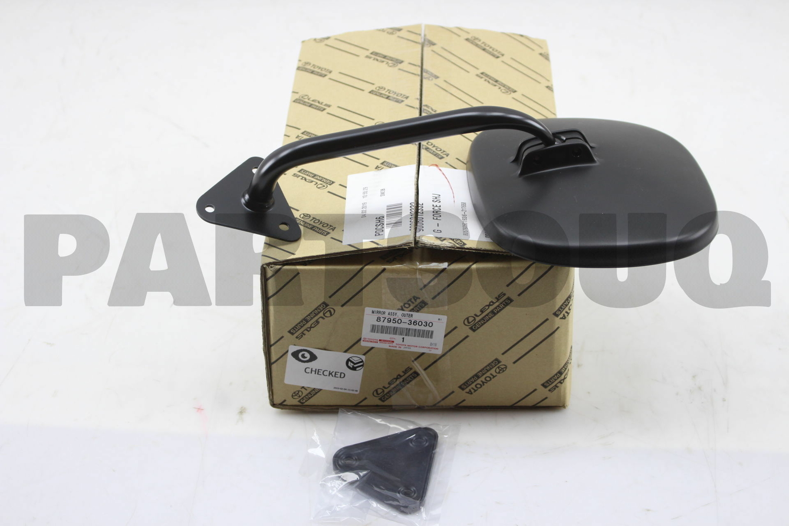 8795036030 Genuine Toyota MIRROR ASSY, OUTER UNDER REAR VIEW 87950 ...