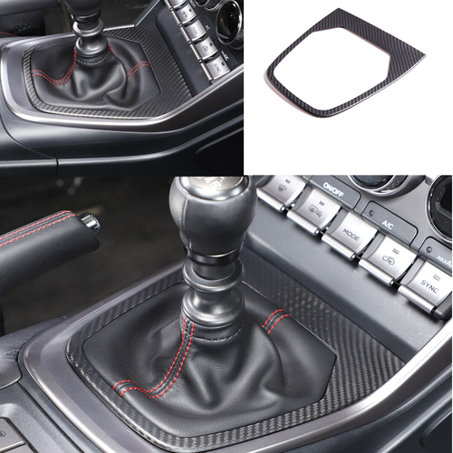 Matte Carbon Central Console Gear Shift Cover For Subaru BRZ/GR86 2022 ...