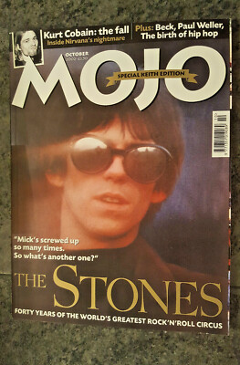MOJO Magazine #107 2002 ROLLING STONES KEITH COVER KURT COBAIN BECK HIP HOP | eBay