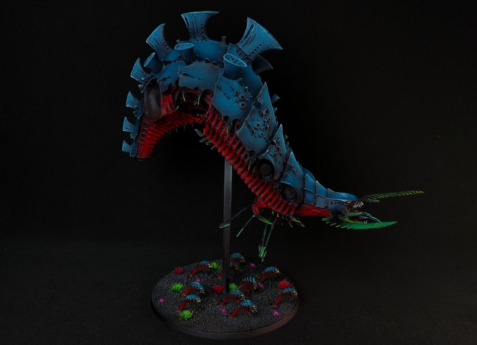Warhammer 40k COMMISSION painted magnetized Tyranid Hierophant Bio ...