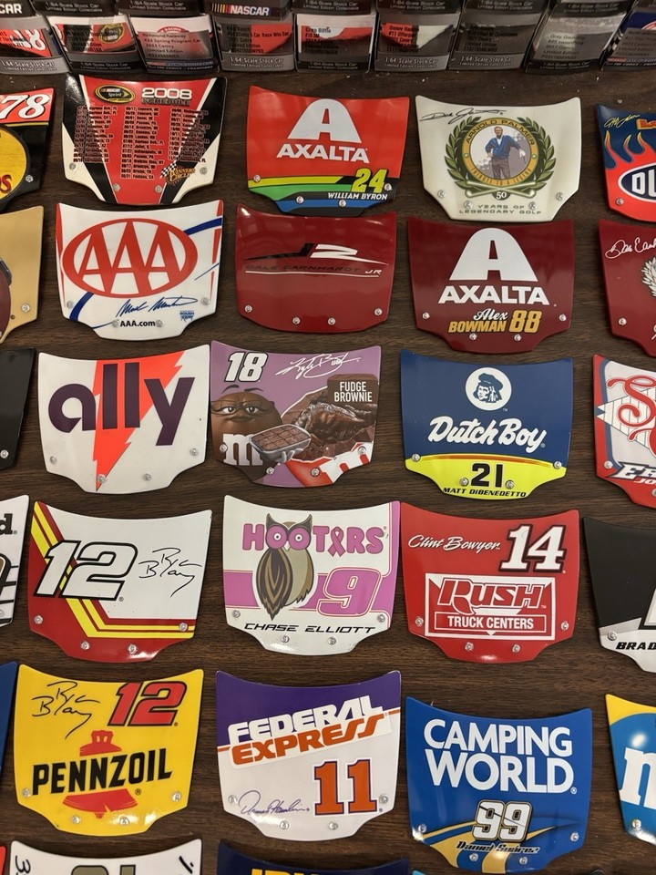 Lot Of 64 Nascar Plastic Hoods | eBay