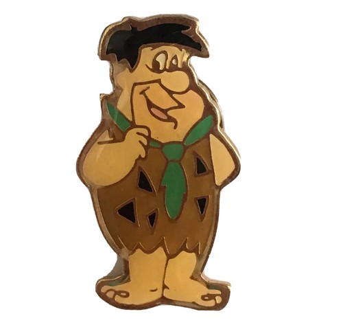 Vintage Fred Flintstone Lapel Pin Hanna Barbera 1990 A208 | eBay