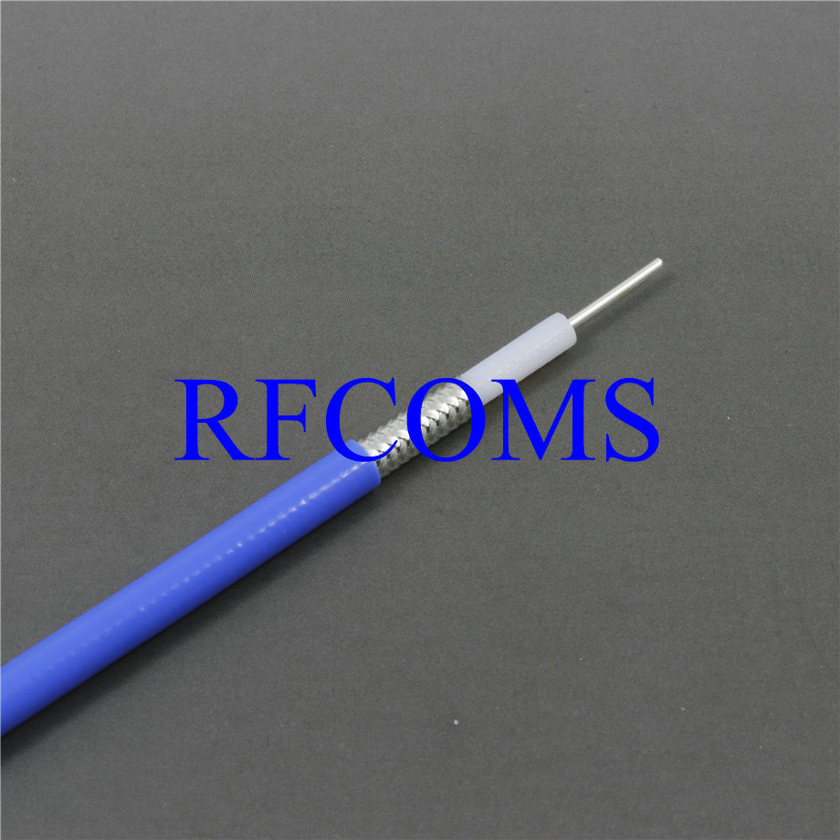 Semi Flexible RF086-25 RG405 25ohm Coaxial Cable Tin Soacked Coax Cable ...