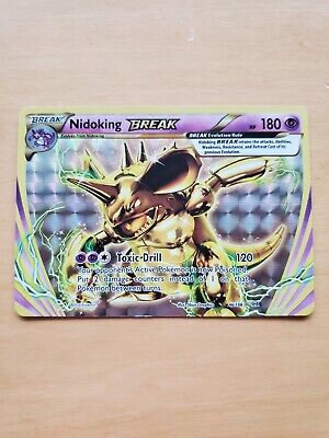 Nidoking BREAK 46/108 Ultra Rare Holo Pokemon Card Evolutions LP | eBay