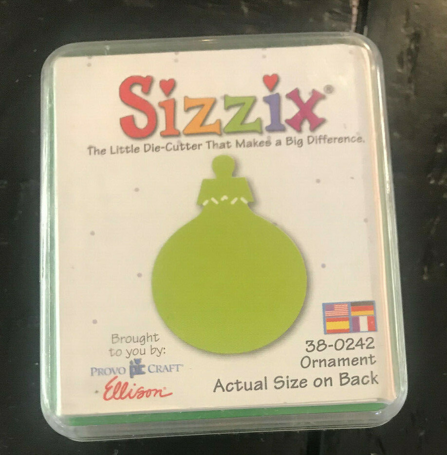 Sizzix Die Leaf Moon Frog Star Soccer Ball Christmas dog cat heart ...