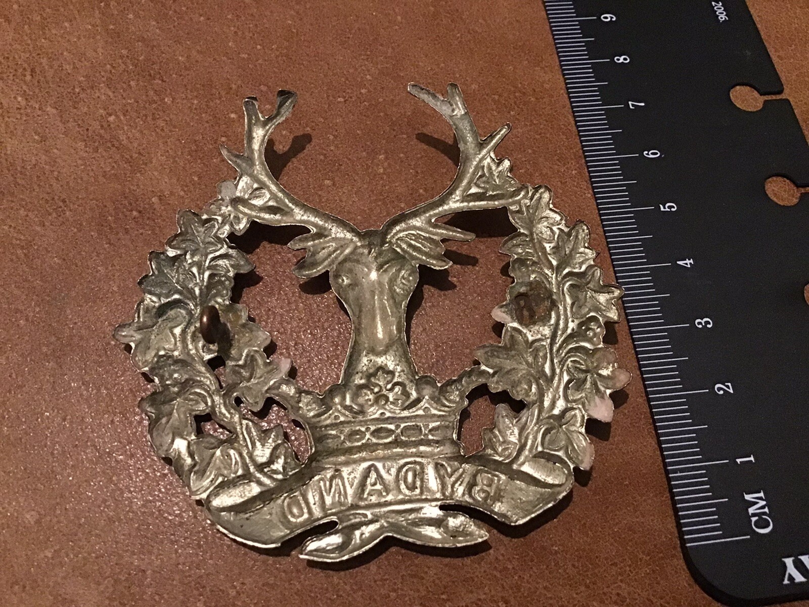 The Gordon Highlanders BYDAND Badge British Army Military (B) | eBay UK