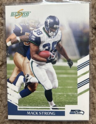 2007 Score Football Card #135 Mack Strong Seattle Seahawks | eBay