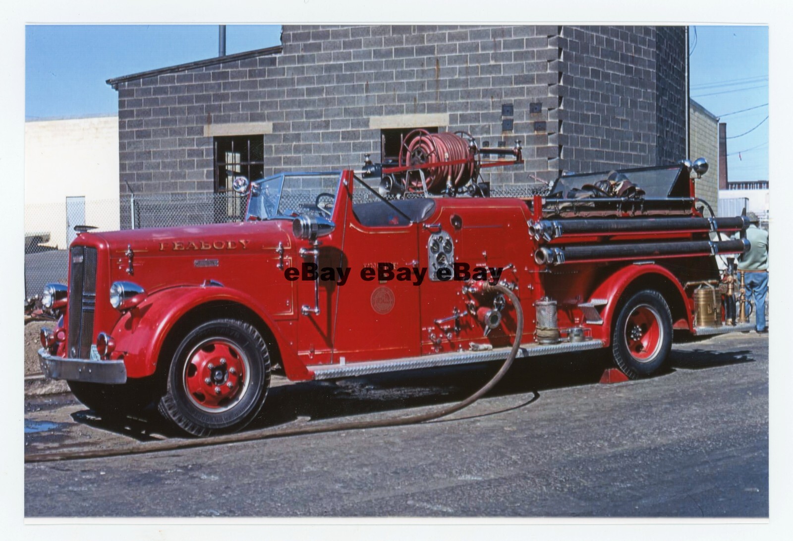 Peabody, MA Engine 2 1952 Ward Lafrance Fire Truck Photo | eBay