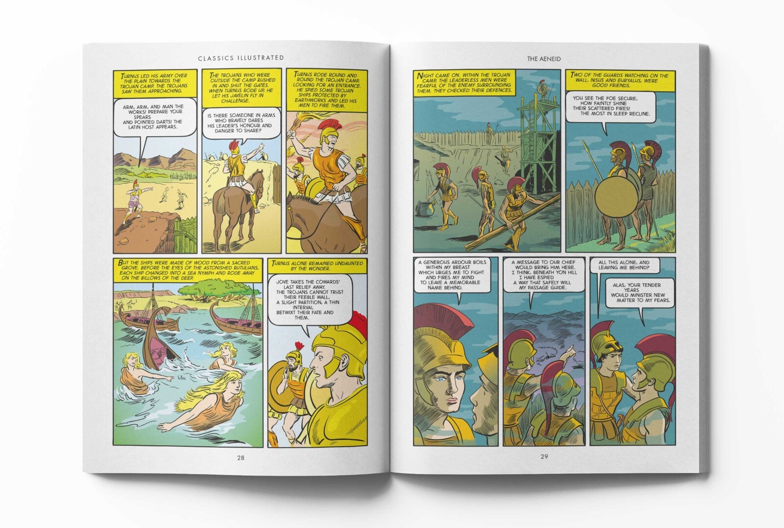 Classics Illustrated The Aeneid- Modern #72 (Virgil) 9781911238638 | eBay