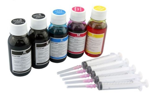 5x 100ml Refill Ink for HP 564XL Photosmart B109 B110 B209 B210 3520 ...