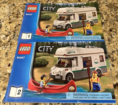 LEGO City Camper Van LEGO 60057 INSTRUCTIONS ONLY. | eBay