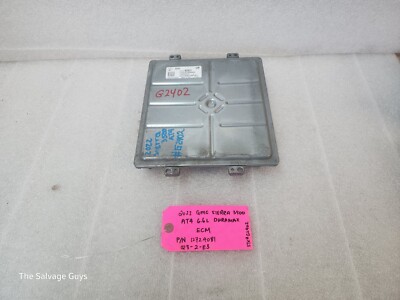 22 CHEVROLET GMC SIERRA SILVERADO 2500 6.6 DURAMAX ENGINE COMPUTER ECU ...