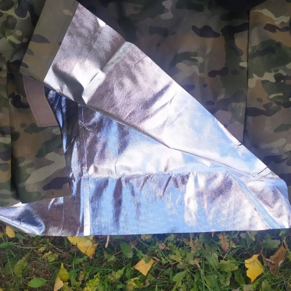 Anti-drone camouflage cloak / Anti-thermal imaging cloak / Camouflage ...
