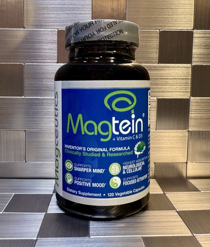 Magceutics® Magtein Original Inventors Brain Formula Magnesium L ...
