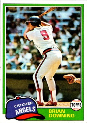 Brian Downing 1981 Topps #263 California Angels | eBay