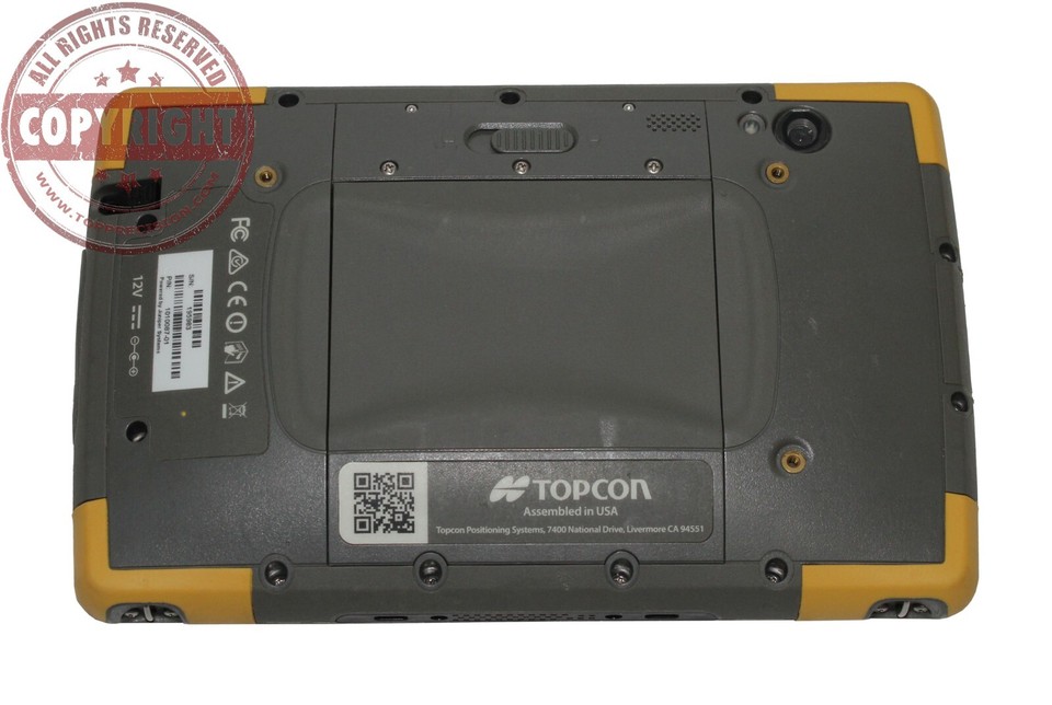 TOPCON FC-5000 DATA COLLECTOR TABLET FOR SURVEYING MAGNET FIELD, GNSS ...