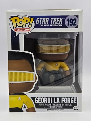 Funko Pop! Vinyl: Star Trek - Geordi La Forge #192 | eBay