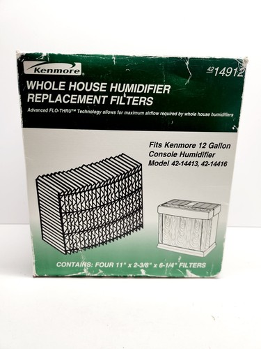 Kenmore 14912 Whole House Humidifier Replacement Filters 4 Genuine OEM ...