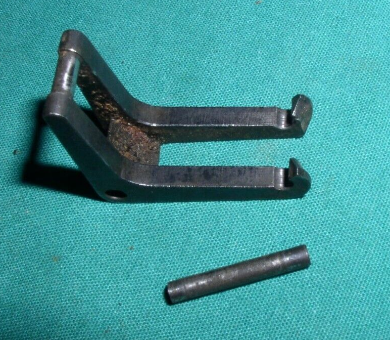 WWII German P08 Luger 9mm Semi-Automatic Pistol RECOIL LEVER & PIN # ...