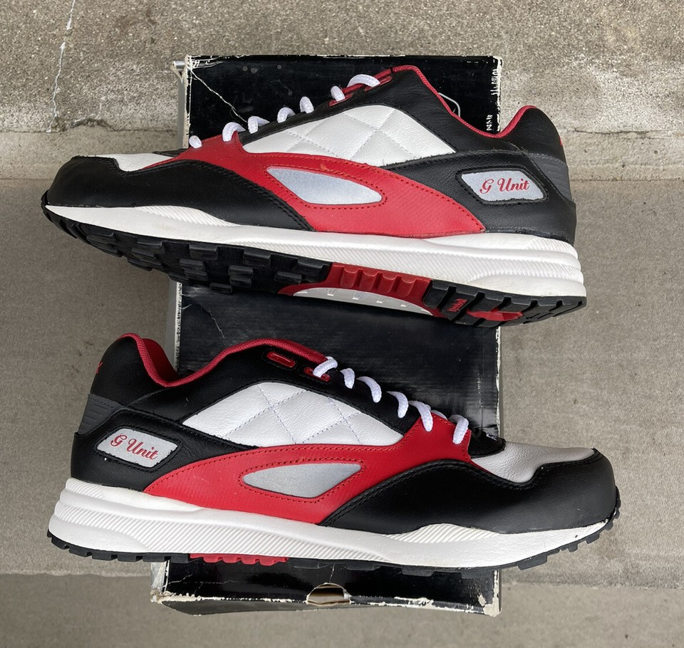Vintage Reebok G6 RUNNER Blk/Red/White 1-161759 G Unit Men’s Sneaker ...