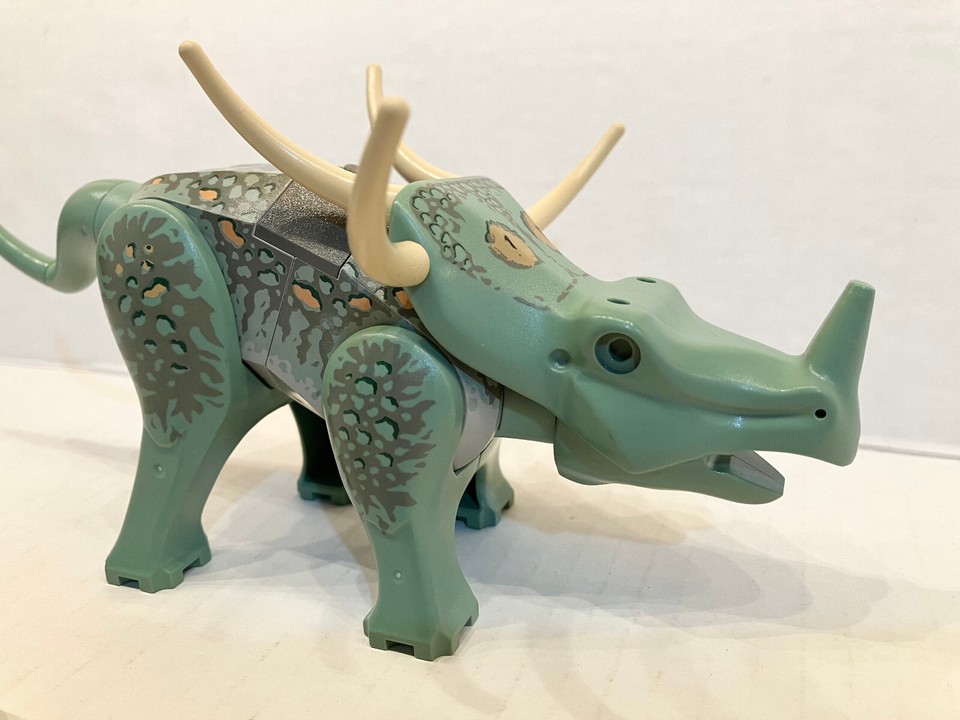 Lego Dinosaurs Brachiosaurus 6719 Mosasaurus 6721 Styracosaurus 6722 ...