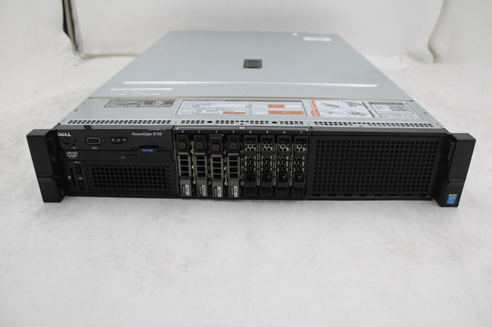 Dell PowerEdge R730 2x Xeon E5-2630L V3 1.80GHZ 96GB DDR4-1866MHZ 2x ...