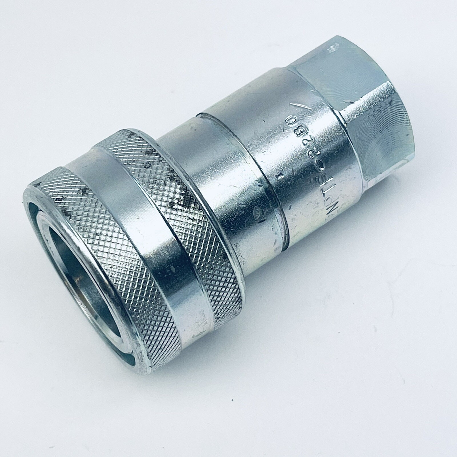FASTER HNV 12 NPTF HYDRAULIC SOCKET COUPLING STEEL BODY 1/2 -14 FEMALE ...