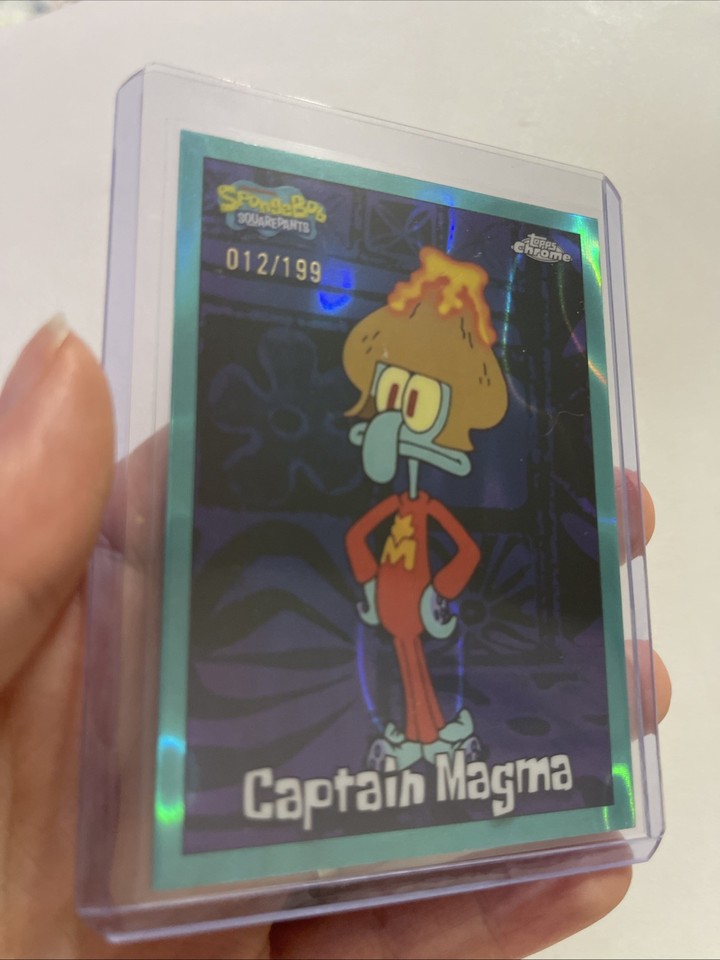 SpongeBob Captain Magma Limited Edition Card 12/199 | eBay