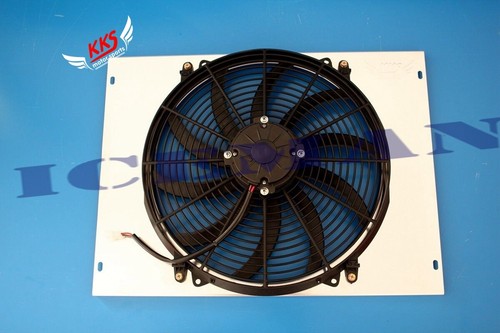 Shroud & 16" Fan for 70 71 72 Dodge Dart Plymouth Duster Valiant 5.2L 5 ...