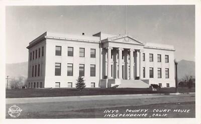RPPC Independence CA Inyo County Courthouse Court House Photo Vtg ...