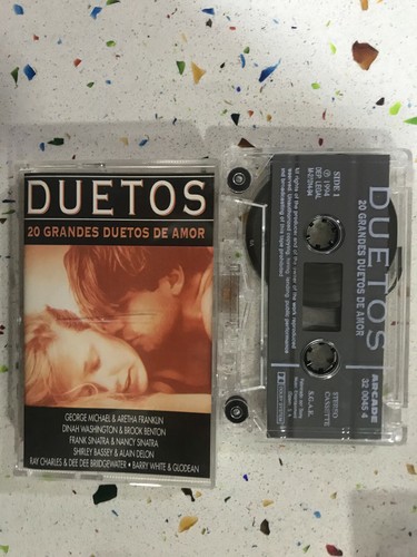 Duets Cinta Cassette George Michel Aretha Franhlin Barry White Glodean ...