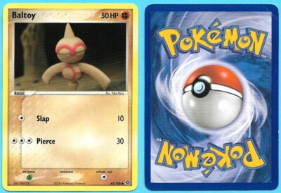 Lot of (15) different 2005 Pokemon cards, EX Emerald, Baltoy, Feebas ...