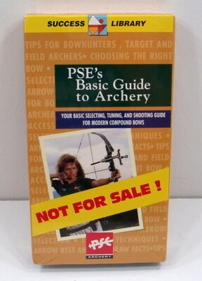 New Sealed PSE’s Basic Guide to Archery VHS Jon Shepley Educational Hunting | eBay