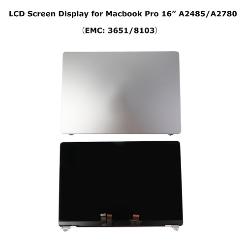 Silver LCD Screen Display For Macbook Pro A2485 A2780 A2991 16" EMC ...