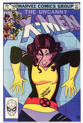 THE UNCANNY X-MEN #168 KEY 1ST APP Madelyne Pryor MARVEL COMICS 1983 ...
