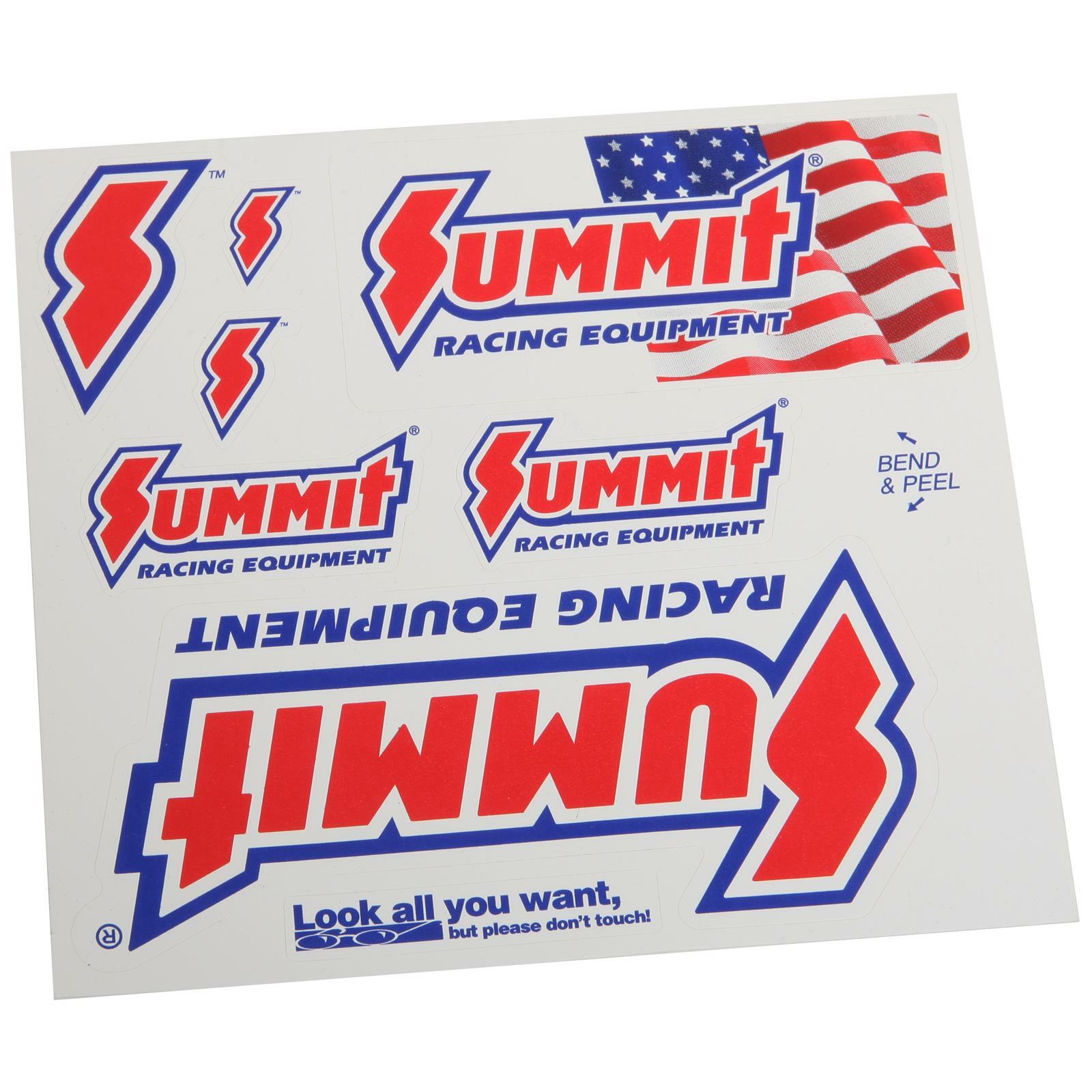 Summit Racing Stickers Hot Rod Chevy Camaro Mustang Trans Am Kit car ...