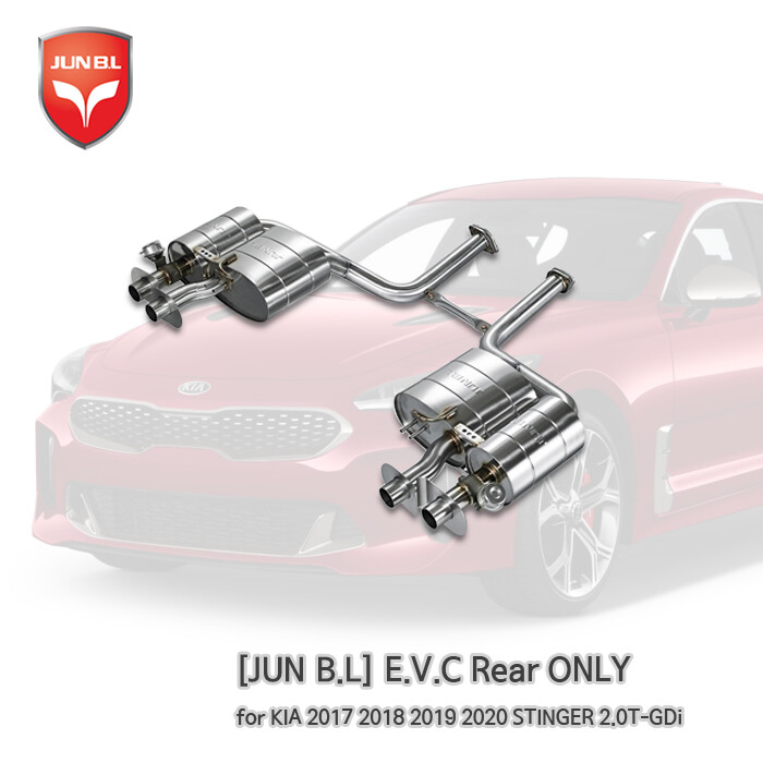 EVC PERFORMANCE AXLE-BACK (REAR ONLY) for KIA 19 20 21 STINGER 2.0T ...