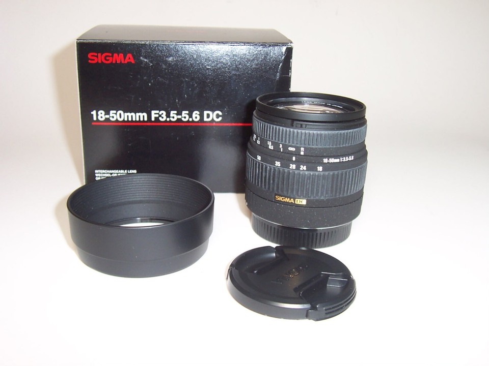 Sigma 18-50mm f 3,5-5,6 DC for Sigma AF | eBay