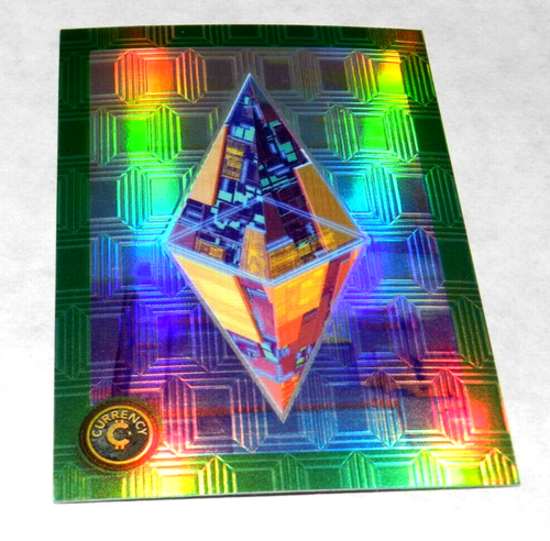 CARDSMITHS CURRENCY ETHEREUM SERIAL #87/99 REFRACTOR EMERALD CARD | eBay