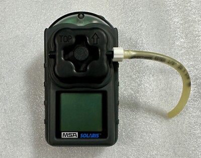 MSA Solaris 10047228 Multi Gas Detector (O2, LEL, H2S, CO) w/Charger | eBay
