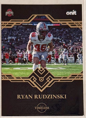 Ryan Rudzinski 2025 Onit Athlete Timeless Collection Ohio State ...