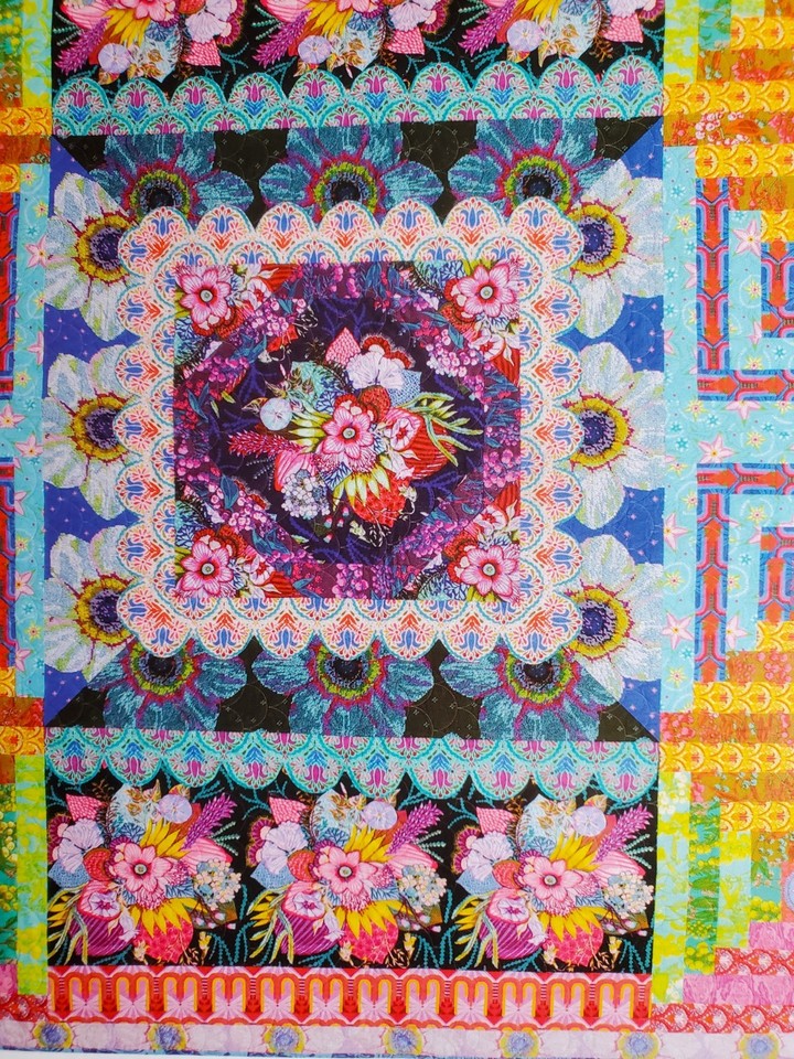 * QUILT KIT * Free Spirit - WELCOME HOME - ANNA MARIA 18+ yds 84x84 | eBay