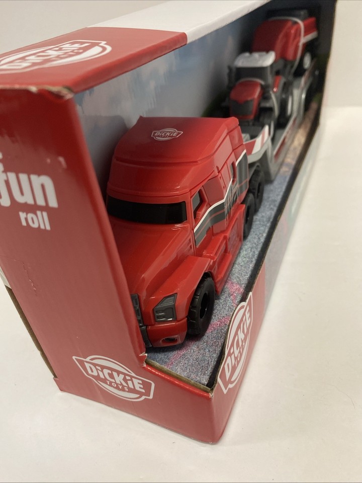 Dickie Toys Massey Ferguson Micro Farm Mack Truck - Moving Parts Mack ...